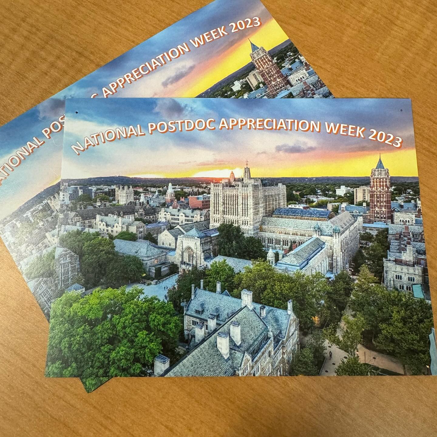 Wrapping up National Postdoc Appreciation Week! | Yale Postdoctoral Association